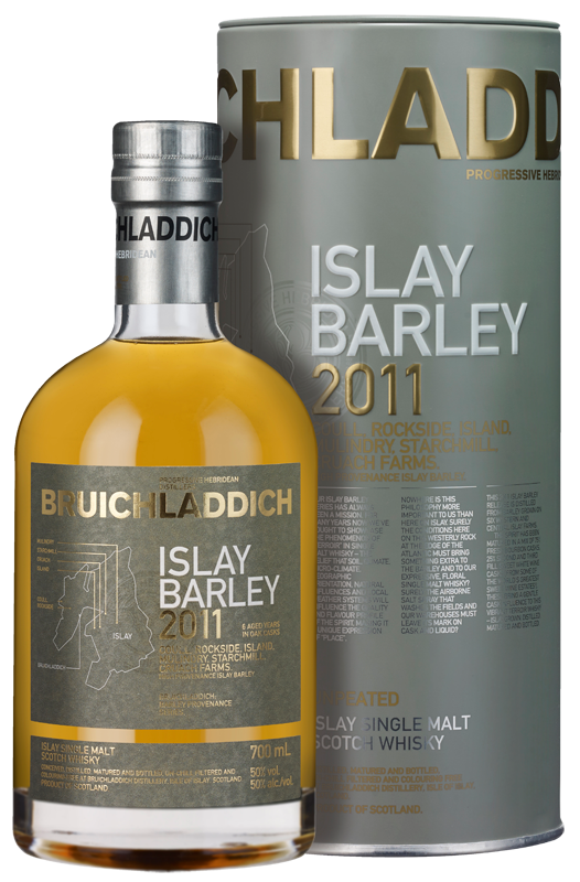 Bruichladdich Islay Barley Single Malt Scotch Whisky T 2011